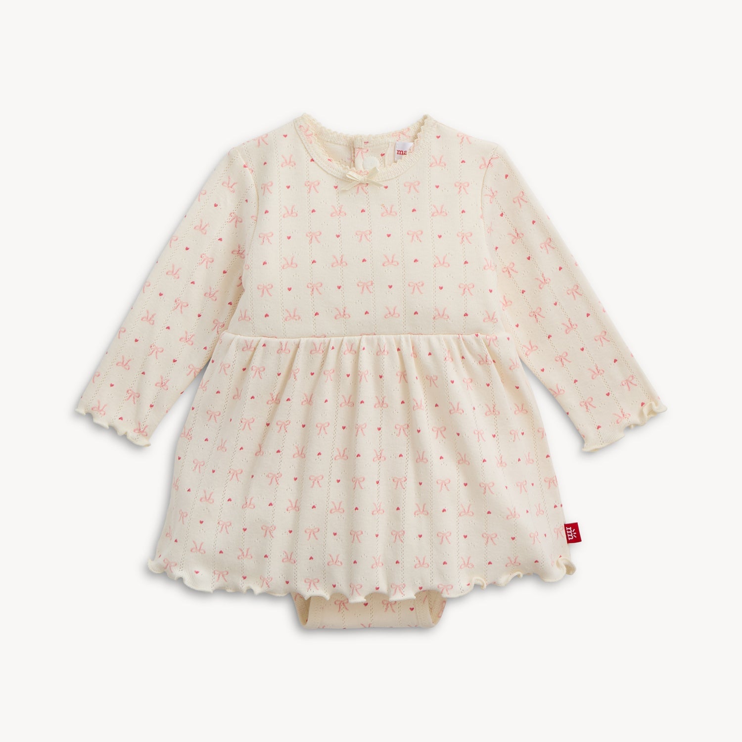 Magnetic Me - Pointelle Magnetic Body Suit Dress – Inland Mama